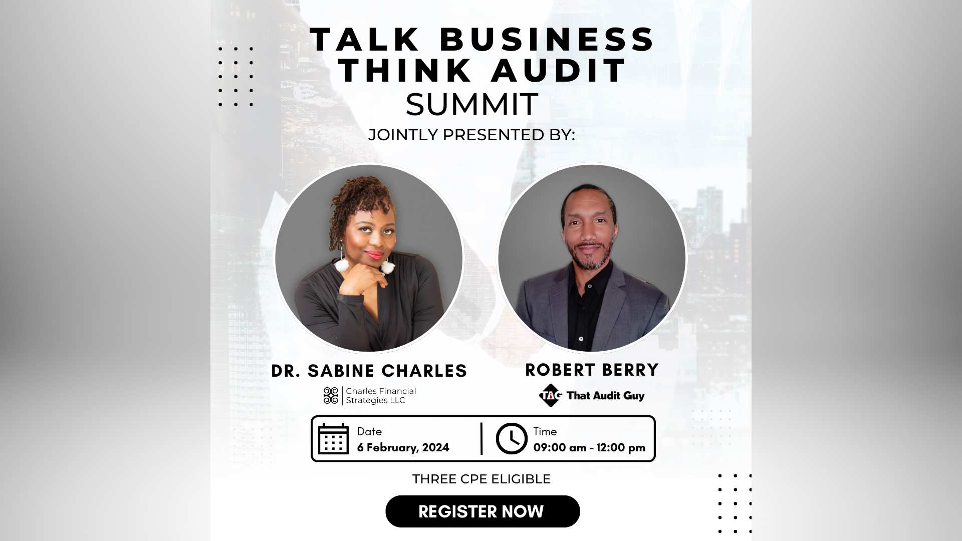 Virtual | In Person - That Audit Guy